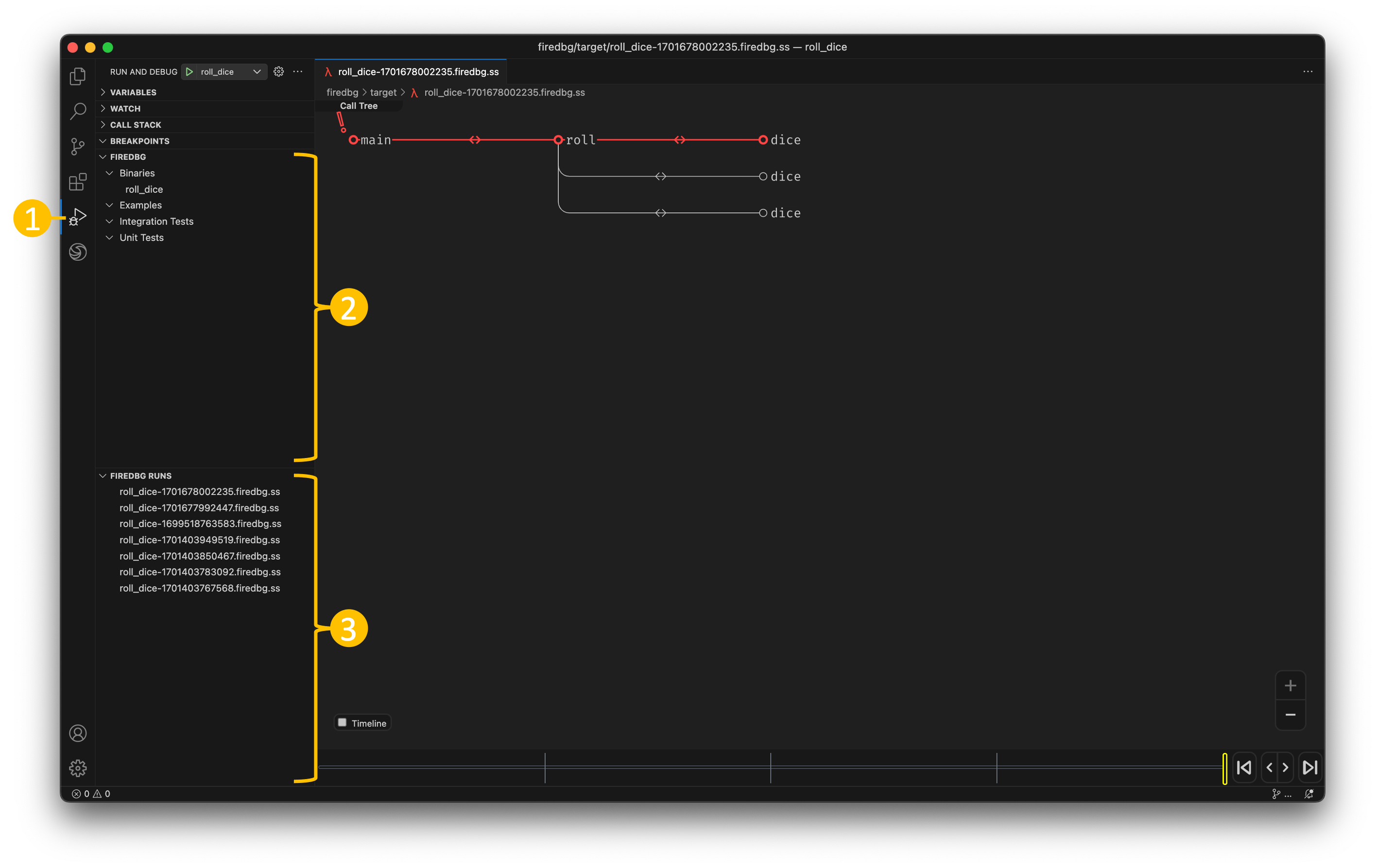 Getting Started Firedbg 🔥 Time Travel Visual Debugger For Rust